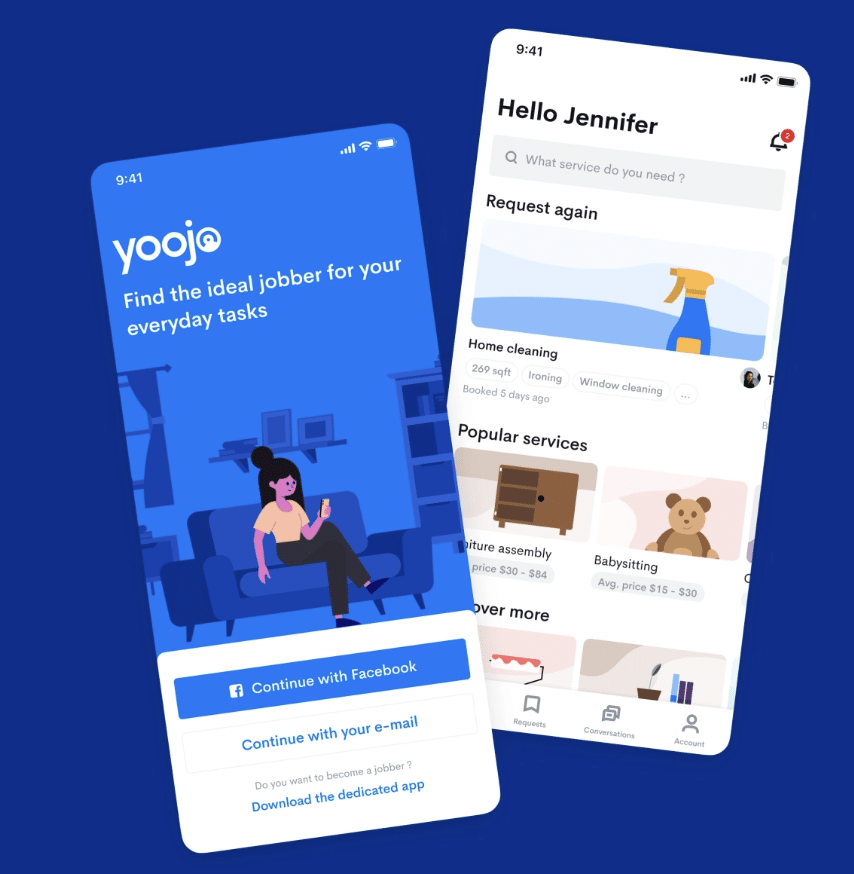 Yoojo, votre plateforme en ligne des services entre particuliers - WeHost